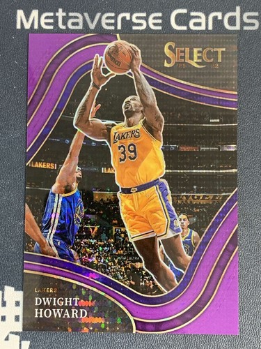 2021-22 Panini Select Dwight Howard Courtside Purple Pulsar Prizm /5 | eBay