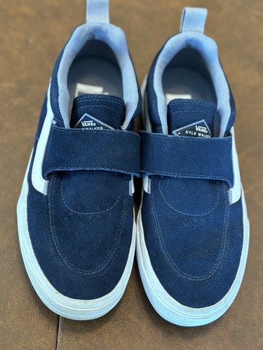 VANS Kyle Walker Pro Pop Cush World's #1 Skateboard Shoe Blue Size 7.5 ...