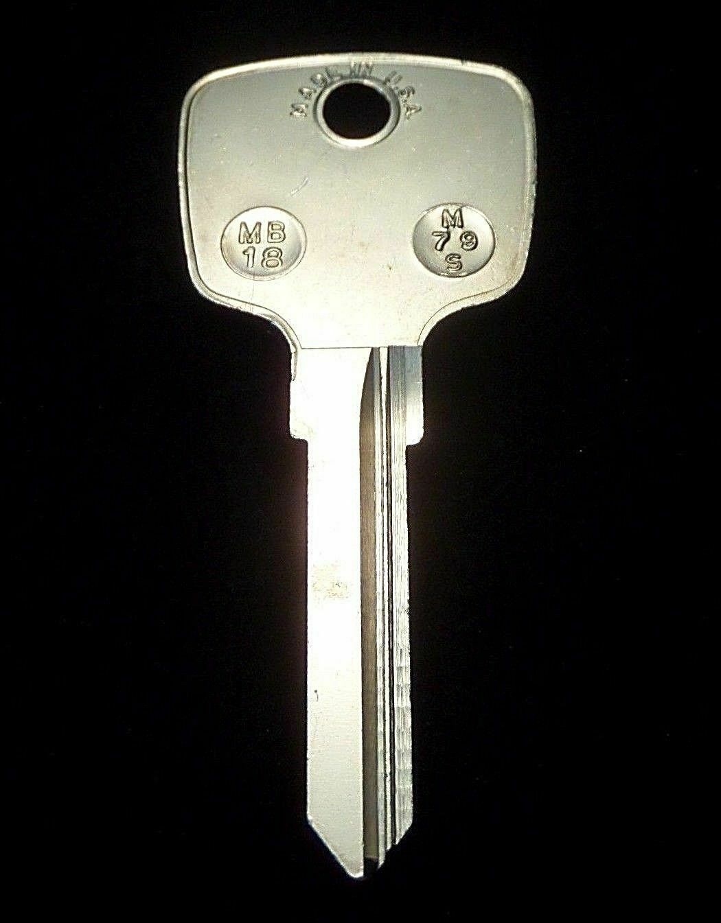MB18 MERCEDES BENZ Master Key Blank 1969-1979 250 280 350 450 SL SEL SE ...