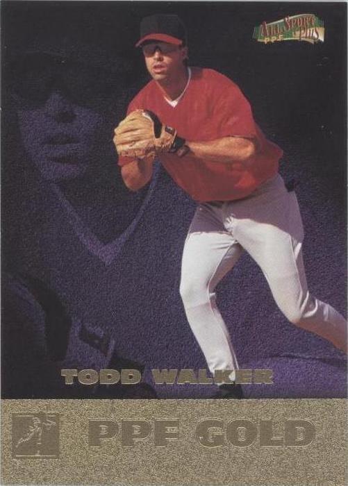 1996 Score Board All Sport PPF - Todd Walker #196 Gold for sale online ...