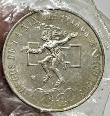 1968 Mexican 25 Pesos .720 Ley Coin | eBay