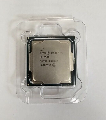 Intel Core i5-8500 CPU 3.00GHz Processor 6-C/6-T 65W 9MB 8GT/s SR3XE ...