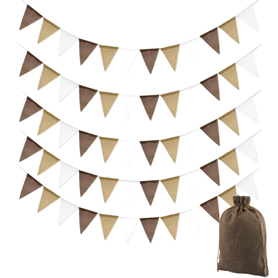 Ombre Gradient Triangle Banner Made of Polyester for Wedding Decoration ...