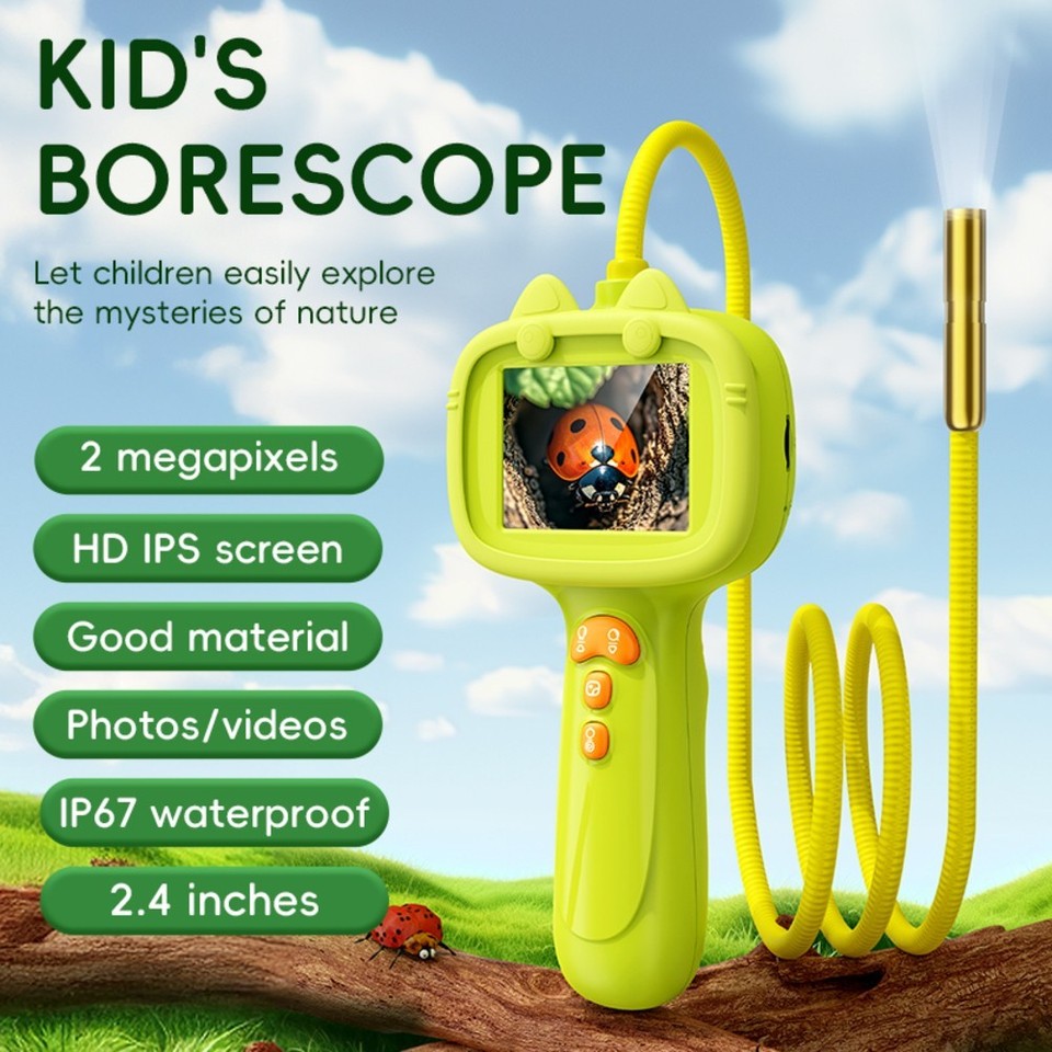 Portable Waterproof Digital Microscope with 2MP Camera for Outdoor Use ...