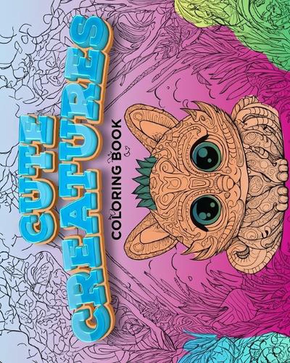 Cute creature - Coloring Book with Fun, Easy, and Relaxing Coloring ...