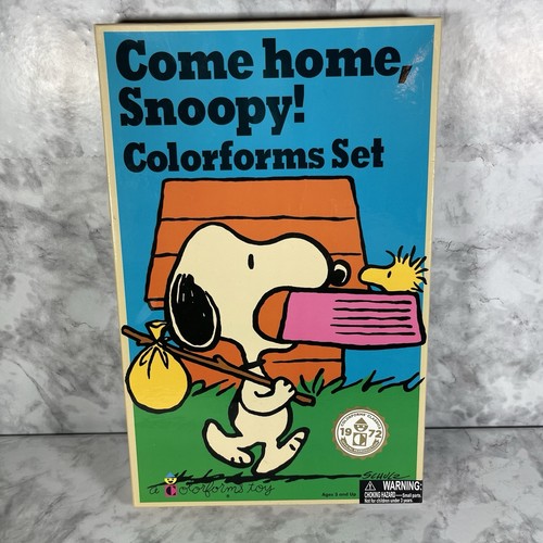 Vintage "Come Home, Snoopy!" Colorforms Reproduction Set From 1972 | eBay