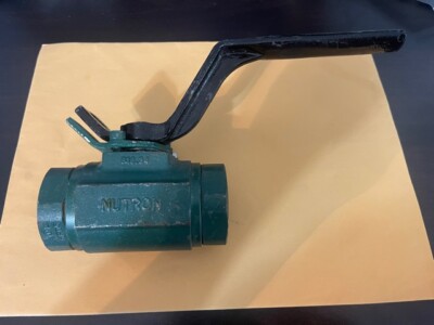NEW NUTRON 1" x 7/8" 2000 WOG BALL VALVE SOUR-20/300F | eBay