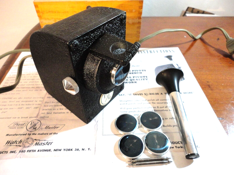Watchmakers Balance Pivot Polishing Tool "Pivot Master" | eBay
