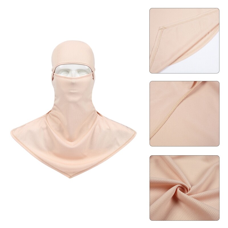 Dust-proof Riding Mask Headgear Breathable Full Face Mask Sunscreen for ...