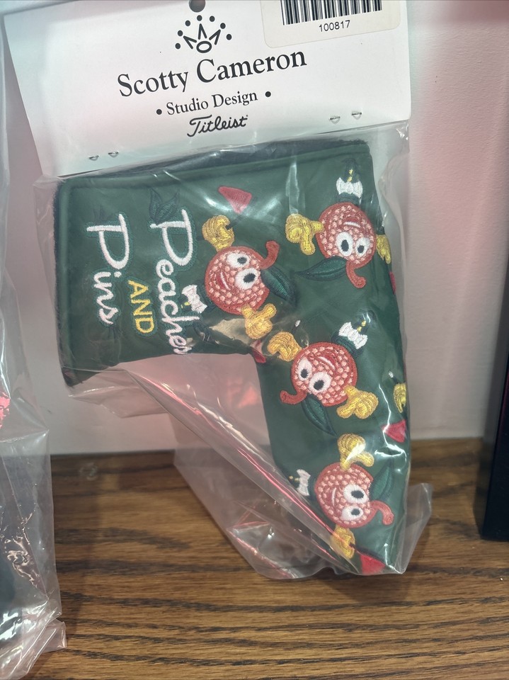 Scotty Cameron Masters Peaches And Pins Driver And Putter Headcover ...