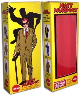 MATT MURDOCK (Daredevil) BOX for 8" Mego Action Figure (BOX ONLY!) | eBay