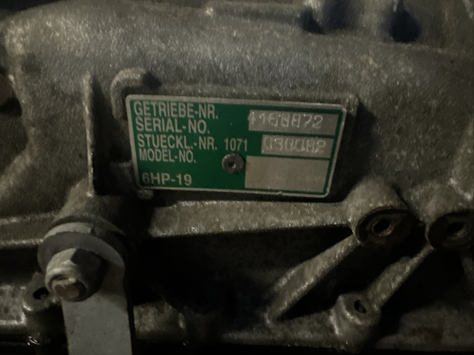 Bmw E90 E91 E92 E93 Lci 320d Automatic Gearbox GA6HP19Z 7601244 | eBay UK