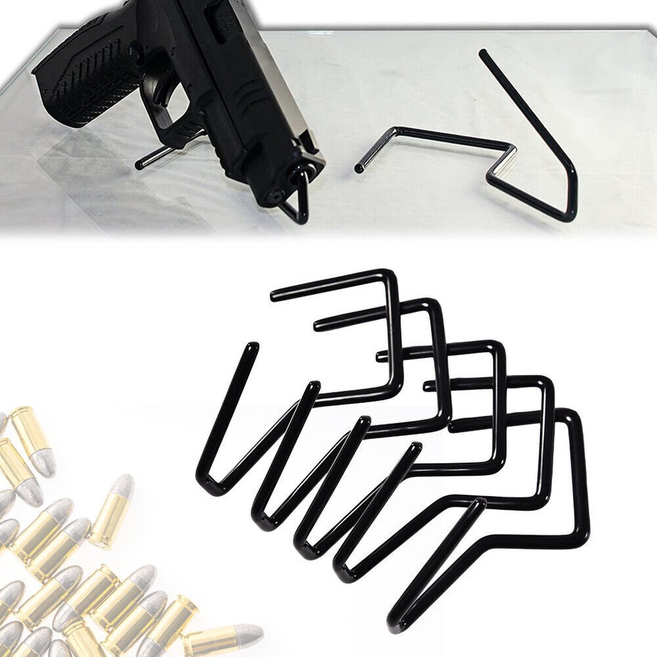 10x Handgun Pistol Gun Revolver Storage Stand Display Holder Single ...