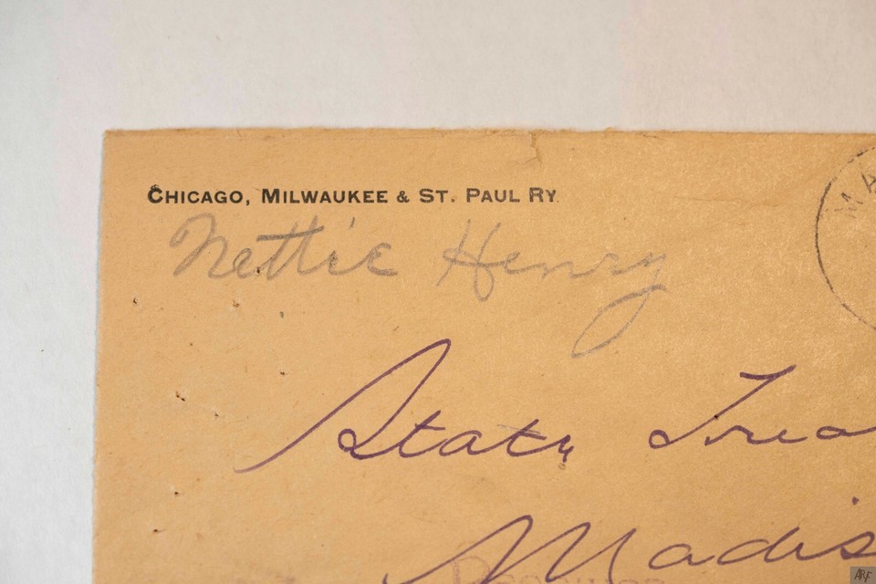 US Cover 1905 Scott #319 Mather WI Chicago Milwaukee & St Paul Railway ...