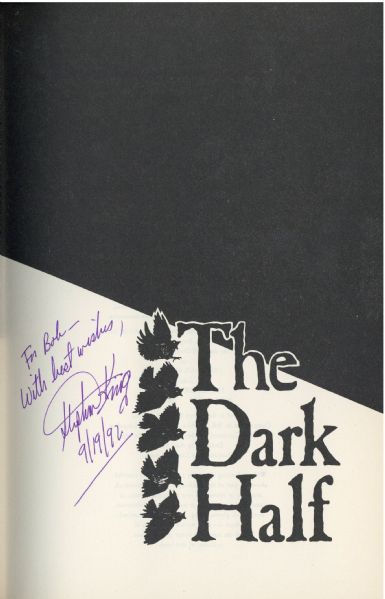 STEPHEN KING SIGNED ARCHIVE INCLUDING FIRST EDITION, FIRST PRINTINGS (5 ...