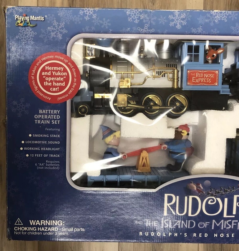 Rudolph & The Island Of Misfit Toys Rudolph’s Red Nose Express Train ...