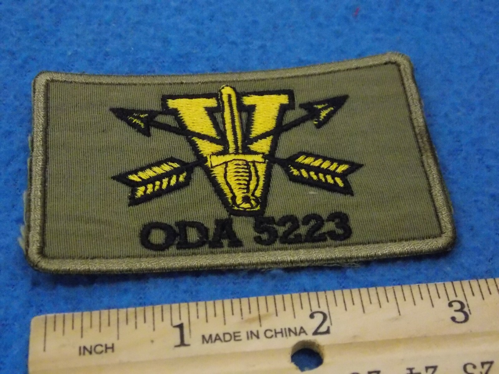 Special Forces ODA - 5223 PATCH HOOK BACK - MINT | eBay