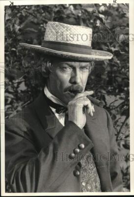 Press Photo Actor as Mark Twain in Portrait - sya68947 | eBay