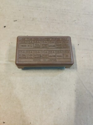 Geo Tracke Suzuki Sidekick under Dash Fuse Box Cover | eBay