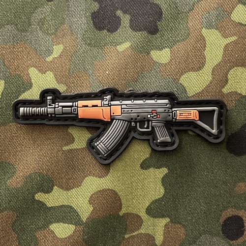 AK-47 KALASHNIKOV PVC Morale Patch w/Hook Back SHOT Show Military Rifle AK47 | eBay