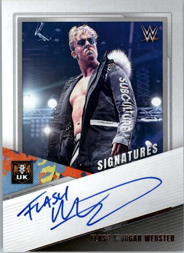 2022 Panini WWE NXT Signatures #NSFMW Flash Morgan Webster Auto - NM-MT ...