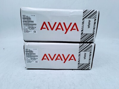 Lot of 2 Avaya 4600 IP 4610D01A-2001 VoIP Gray Office Display IP Phone ...