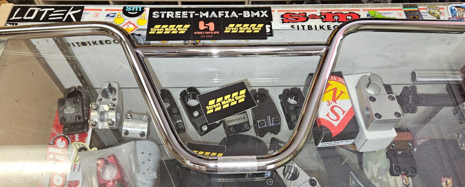 Cooks Bros Racing 9" Race Handlebar Chrome 4130 BMX Fit SE GT Haro JMC ...