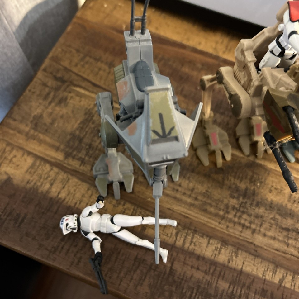 Star Wars Clone Wars AT-RT Walker ARf Trooper First Order Lot | eBay