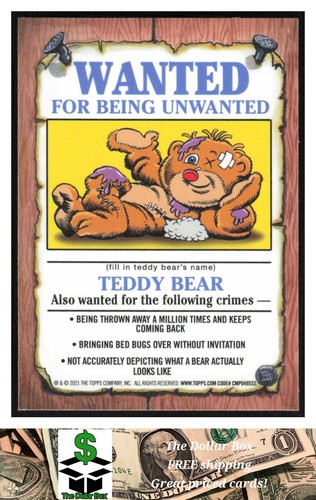 2021 Topps Chrome Garbage Pail Kids Original Series 4 #AN5a Roy Bot ...