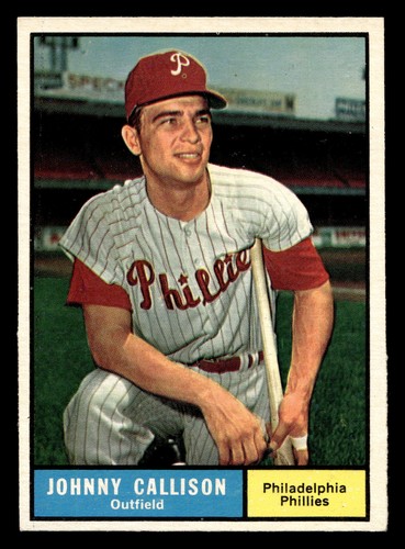 1961 Topps #468 Johnny Callison | eBay