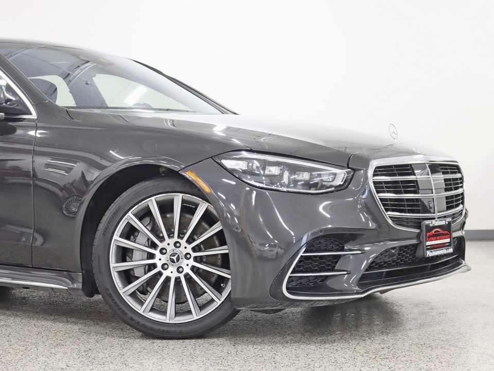2022 Mercedes-Benz S580 4Matic 1 Owner AMG Line Rear Axle Steering Nav ...