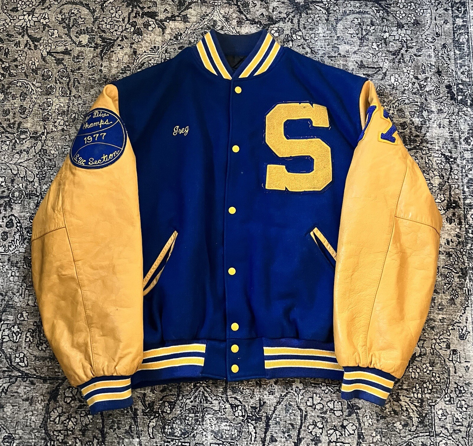 Vintage Varsity Jacket - Gem