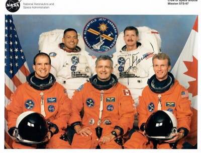Astronaut Joe Tanner Signed STS-97 Crew Lithograph | eBay