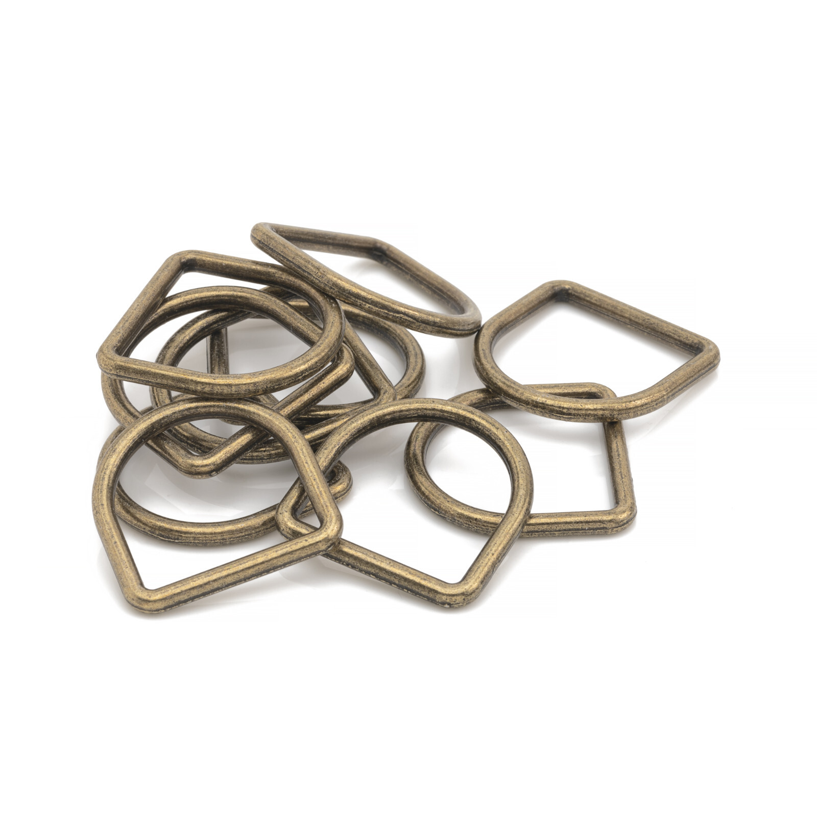 Welded D Rings for Webbing & Bag Straps 20mm 25mm 30mm 35mm 40mm Metal ...