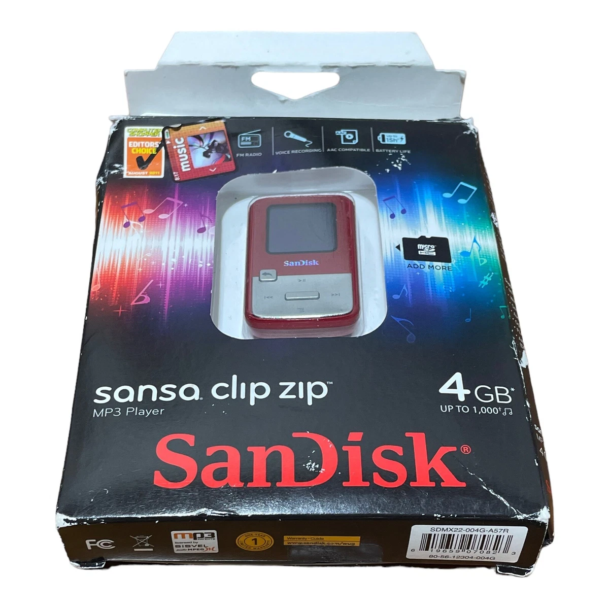 Sansa Mp3 Player Disc