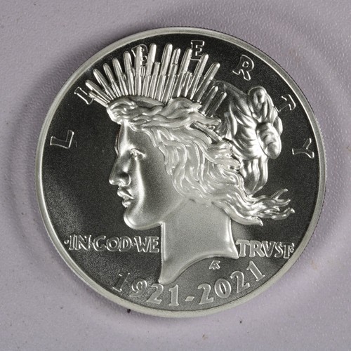 2021 Peace Dollar Design High Relief .999 Silver Cook Island | eBay