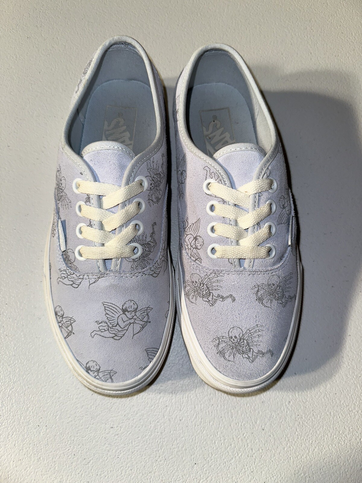 VANS Authentic Love You Till Death Skull Cupids Blue … - Gem