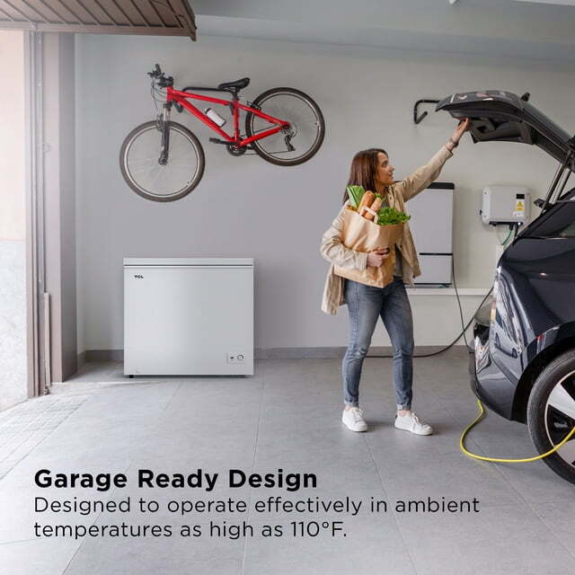 Chest Deep Freezer 7 Cu Ft Frozen Food Storage Ice Fridge Basket Eat ...