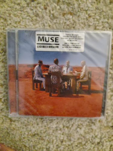 Muse Black Holes & Revelations CD + DVD Limited Tour Ed Brand New ...