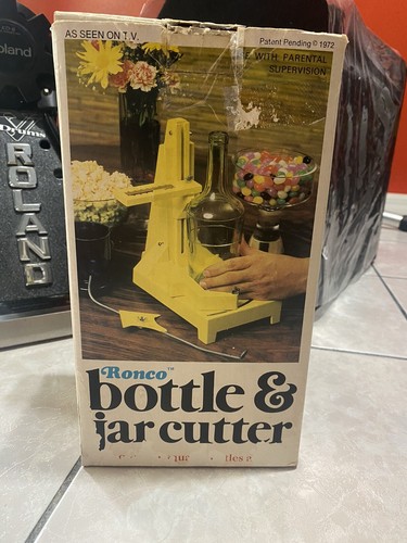 Vintage 1972 Ronco Bottle And Jar Cutter With Box | eBay