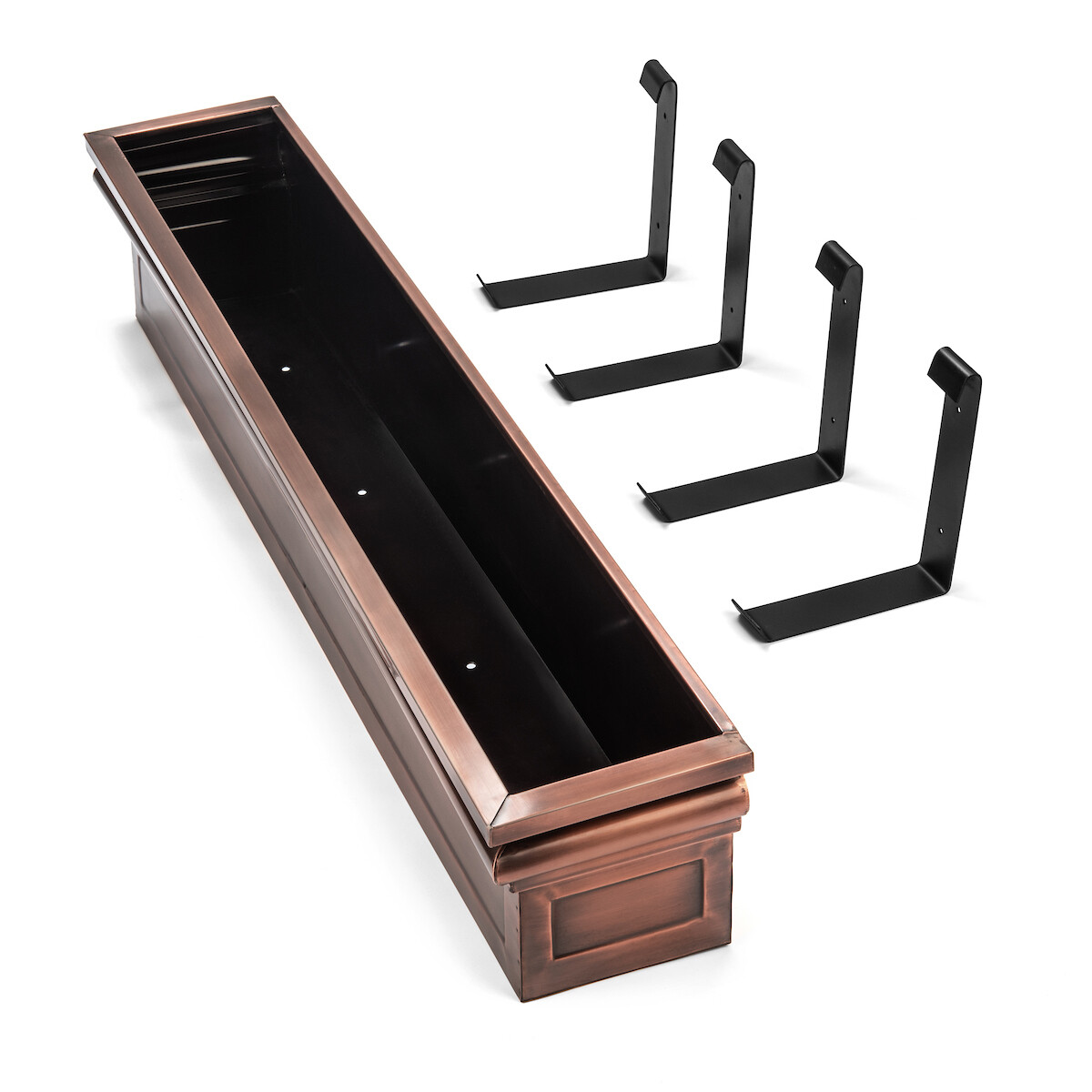 H Potter GAR513B Williamsburg Window Box 48 Inch Flower Planter Garden ...