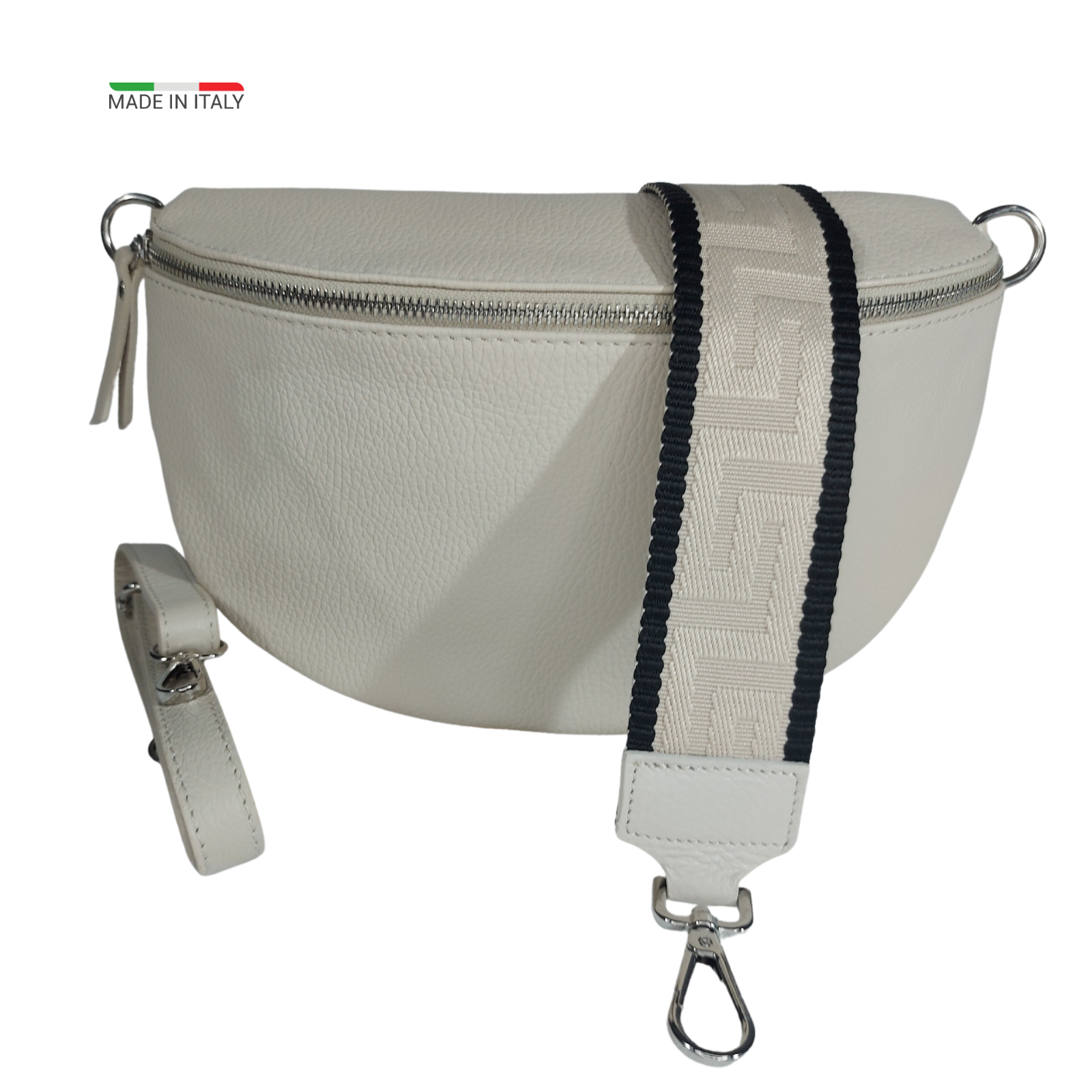 Crossbody Bag mit wechselgurt groß Damen Leder Crossbag Bauchtasche ...