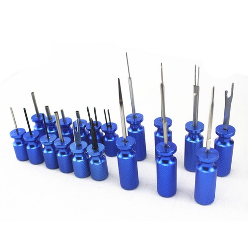 19pcs Car Terminal Block Removal Tools Connector Terminal Release Tool ...