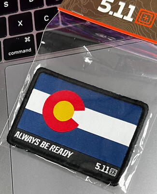 5.11 TACTICAL *** COLORADO FLAG *** MORALE PATCH ~ AWESOME (256) !! | eBay