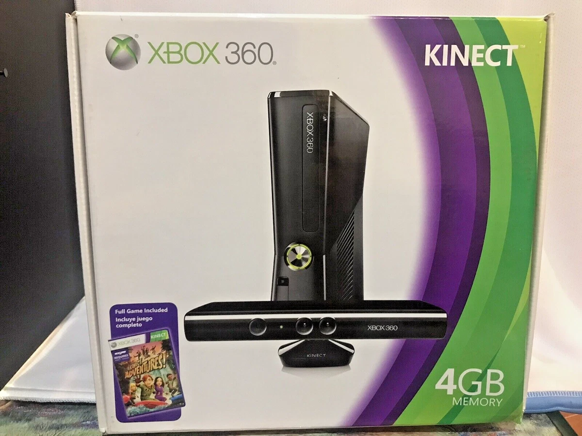 Xbox 360 Kinect 4gb