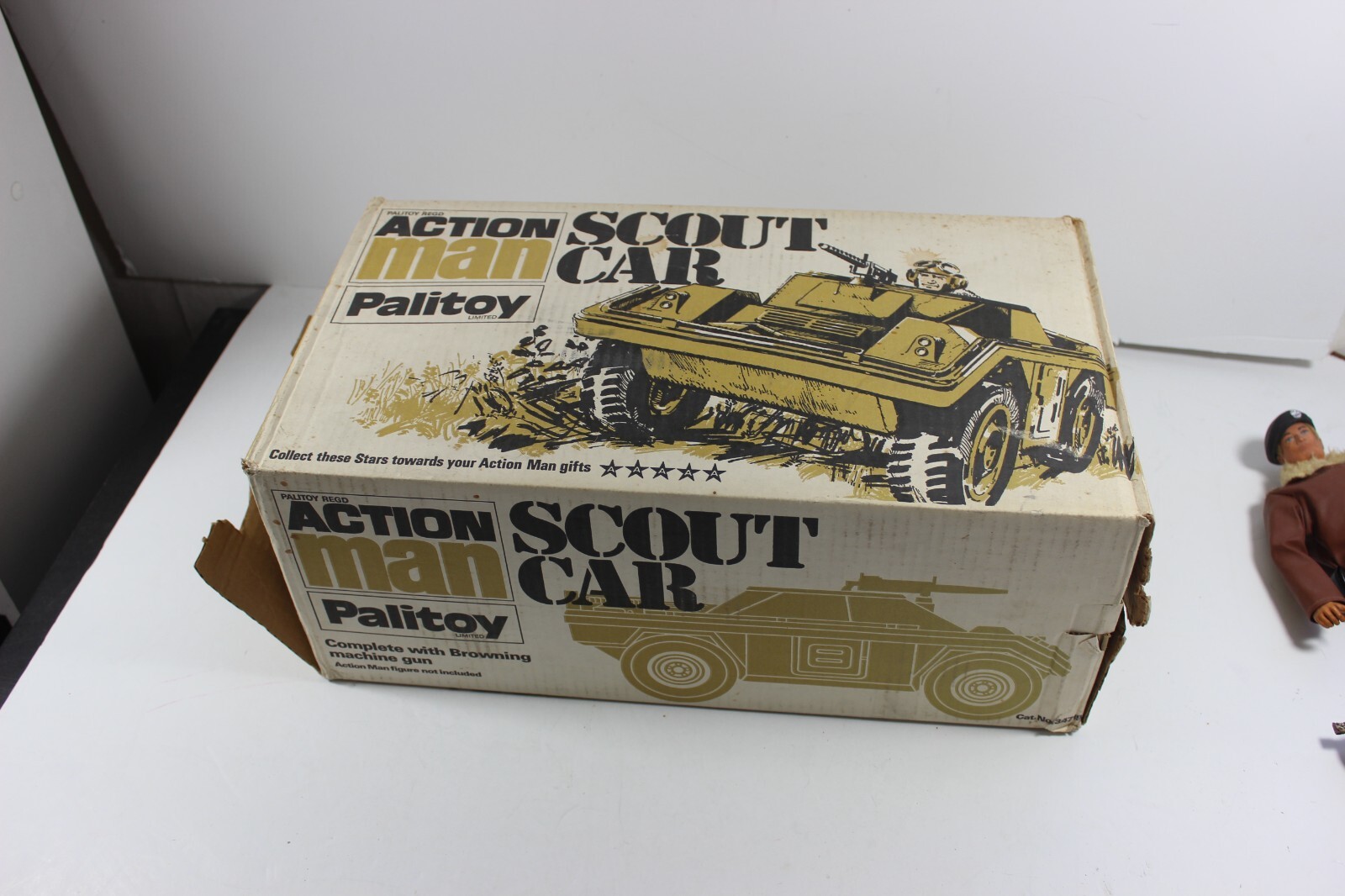 ACTION MAN / GI JOE PALITOY Vintage PALITOY SCOUT CAR BOXED SET RARE ...