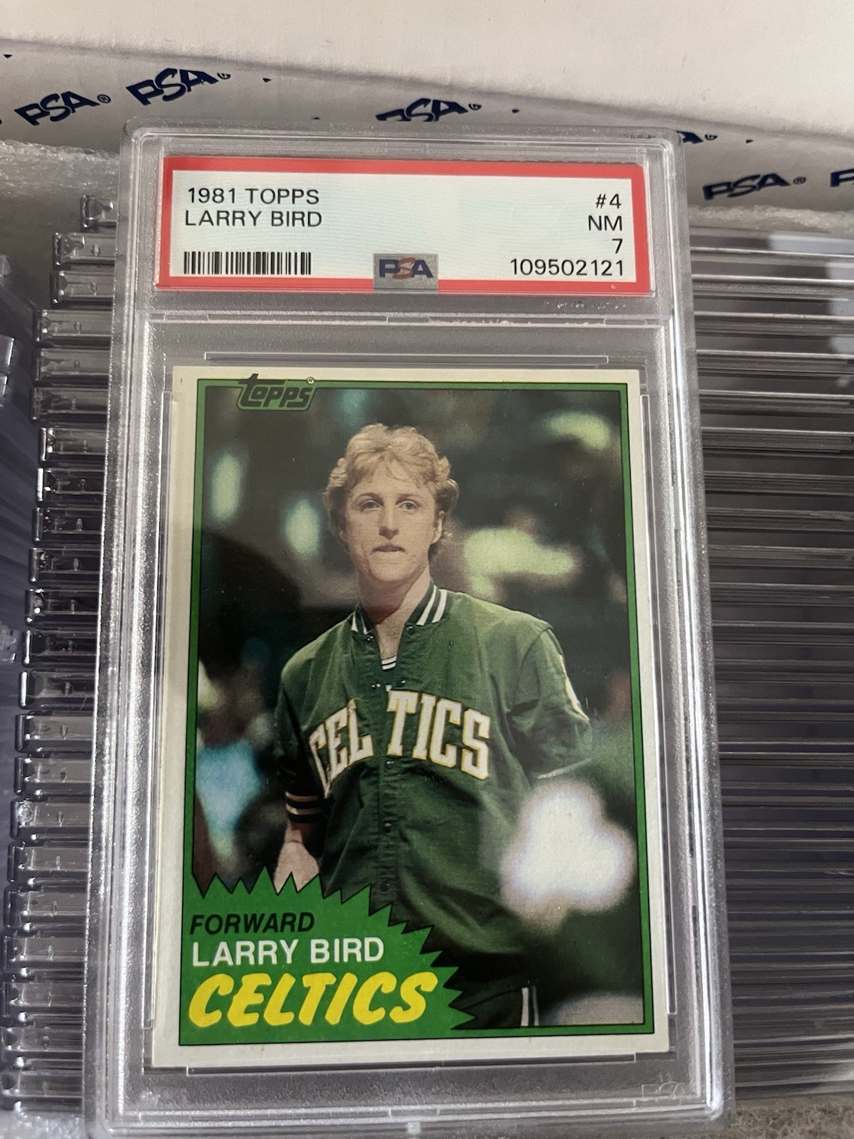 33 Legendary Larry Bird cards