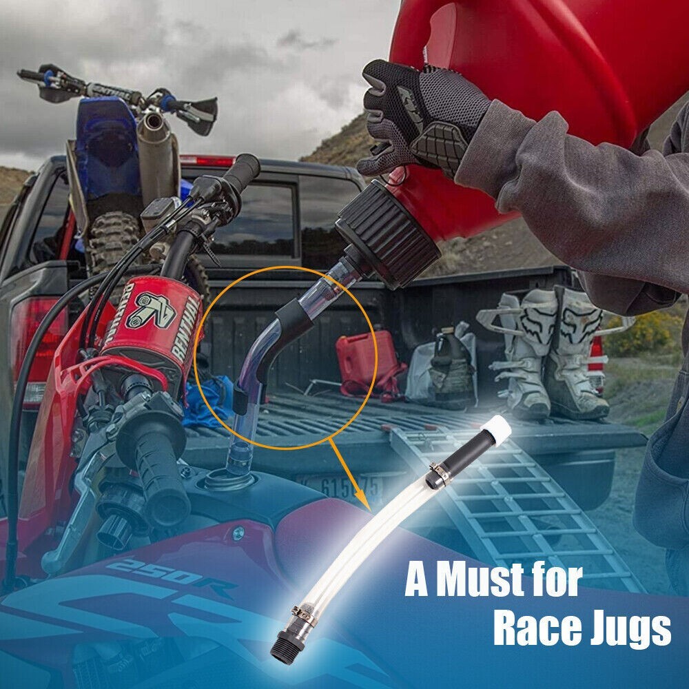 5 Gallon Fuel Jug Gas Can VP Racing Fuel Deluxe Cap Filler Hose Hose ...