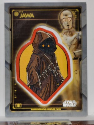 2022 Topps Star Wars Halocron Jawa Patch | eBay
