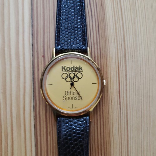 Vintage Kodak Olympic Games Sponsor Men's Wrist Watch, 1992 Analog ...